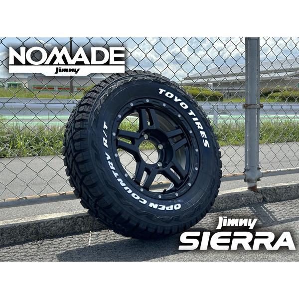 OPEN COUNTRY ジムニーノマド JC74 シエラ JB74 16インチ タイヤホイール4本 オープンカントリー RT 185 ...