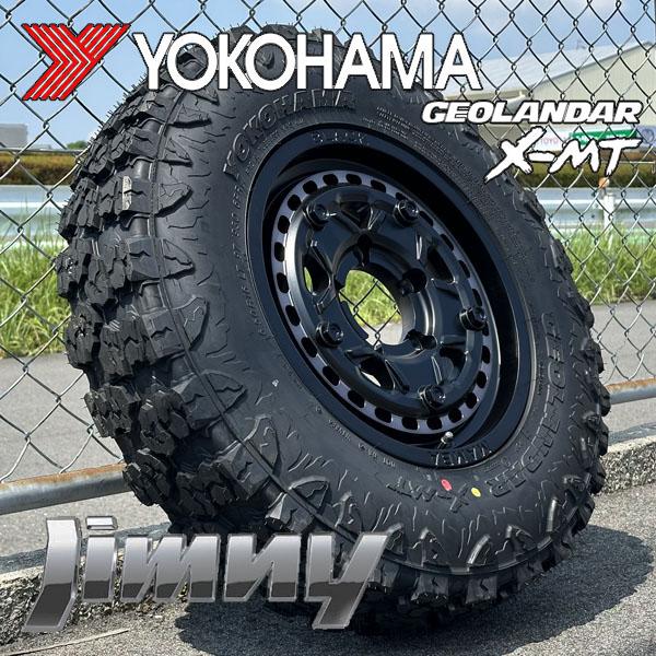 OPEN COUNTRY 新サイズ登場!! ジムニー JB64 JB23 JA11 新品タイヤホイールセット 4本 ヨコハマ ジオランダー X-MT G005 6.50R16 リフトアップ ...