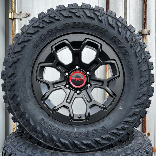 GEOLANDAR ハイラックス GUN125 X Z GR 150 プラド TX TXL TZG 17インチ タイヤホイール 4本セット YOKOHAMA MT 265/65R17 265 ...