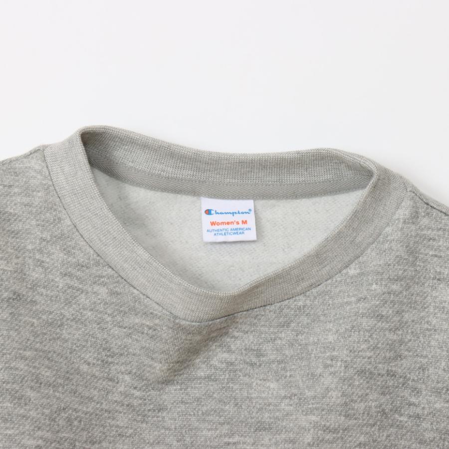 24fw チャンピオン Champion ウィメンズ クルーネックスウェットシャツ オックスフォードグレー CW-A003 カラー 070 レディース 正規品 : 2-cwa003-070 ...