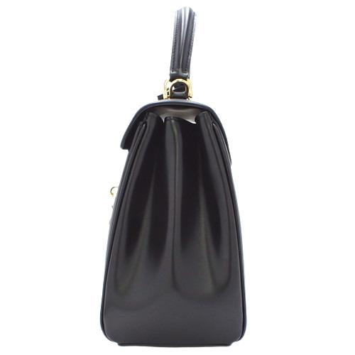 CELINE セリーヌ セーズ16 スモール ハンドバッグ 2WAY ブラック CELINE セリーヌ セーズ16 スモール ハンドバッグ 2WAY ブラック