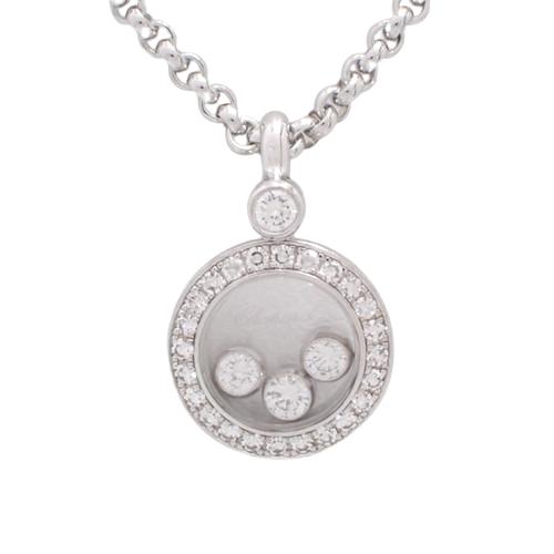 Chopard ショパール ハッピーダイヤモンド アイコン ペンダント ネックレス ジュエリー K18 WG 79A018-1201 40802030359【アラモード】 : alamode ...