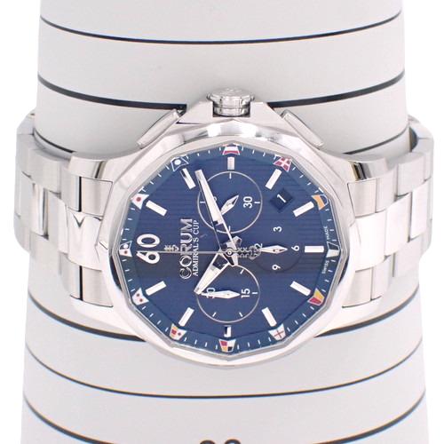 CORUM コルム アドミラルズカップ レジェンド42 ブルー 2017年11月購入） 984.101.20/V705 メンズ 40802050010【中古】【アラモード】 : alamode ...