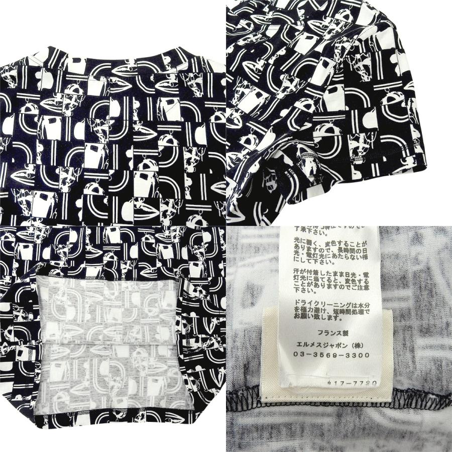 HERMES エルメス Brides de Gala en Desordre ストレートTシャツ