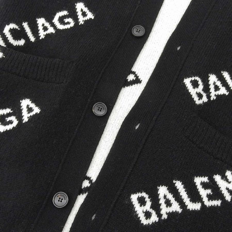 BALENCIAGA(バレンシアガ) ロゴ カーディガン 2021年 トップス 総柄 XS