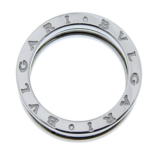 BVLGARI ブルガリ ビー・ゼロワン リング 指輪 アクセサリー ジュエリー B-zero1 54 K18 ホワイトゴールド WG 323530 40803000970【アラモード ...