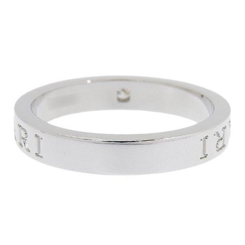 ブルガリ ビー・ゼロワン エッセンシャル バンドリング 339992 K18 WG 指輪 21(61)号 メンズ 41100046557 ...