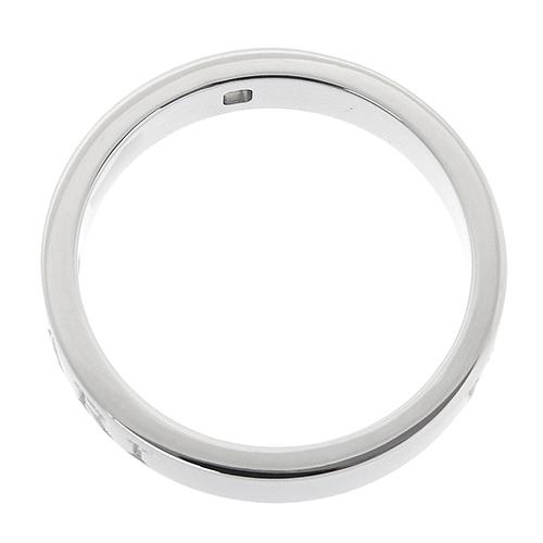 ブルガリ ビー・ゼロワン エッセンシャル バンドリング 339992 K18 WG 指輪 21(61)号 メンズ 41100046557 ...