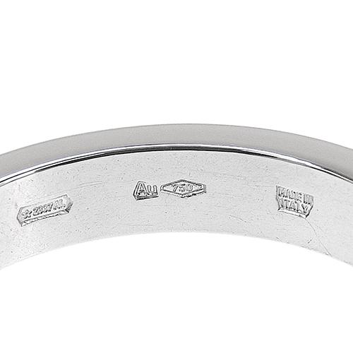 ブルガリ ビー・ゼロワン エッセンシャル バンドリング 339992 K18 WG 指輪 21(61)号 メンズ 41100046557 ...