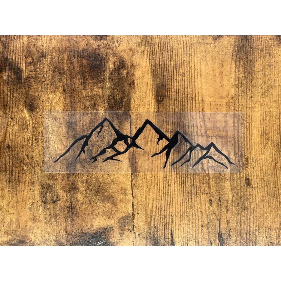 アウトドア 山登り 登山 トレッキング 山 山岳 山脈 旅行 車ボディ・ウィンドウ貼付用 キャンピングカー キャンプ ステッカー1枚LYB : 23123101 : G&Q - 通販 ...