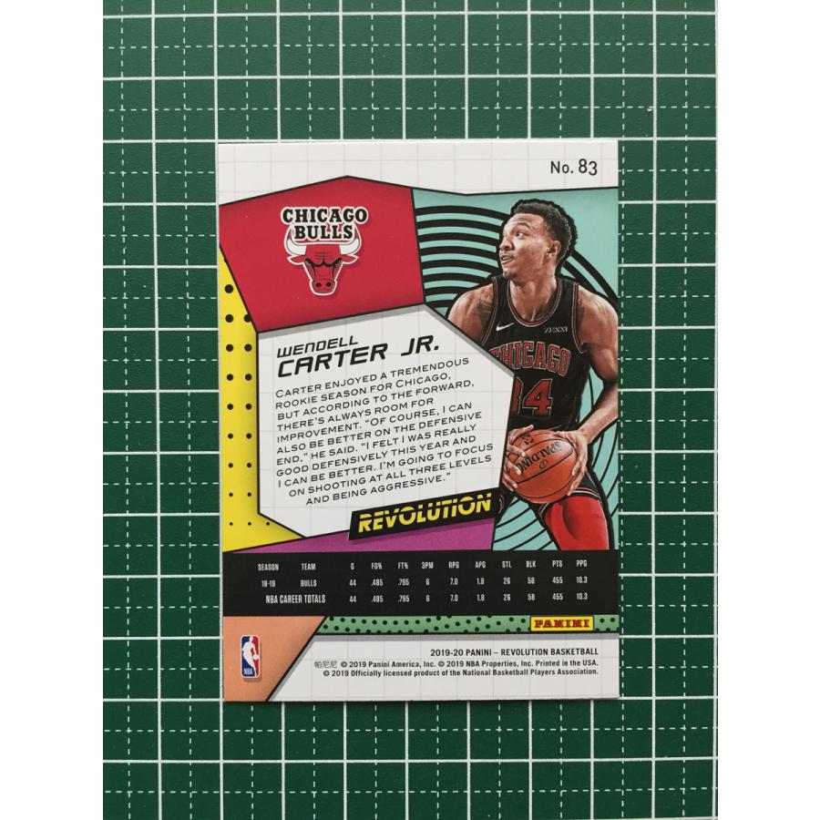 ★PANINI 2019-20 NBA REVOLUTION #83 WENDELL CARTER JR.[CHICAGO BULLS]ベース ...