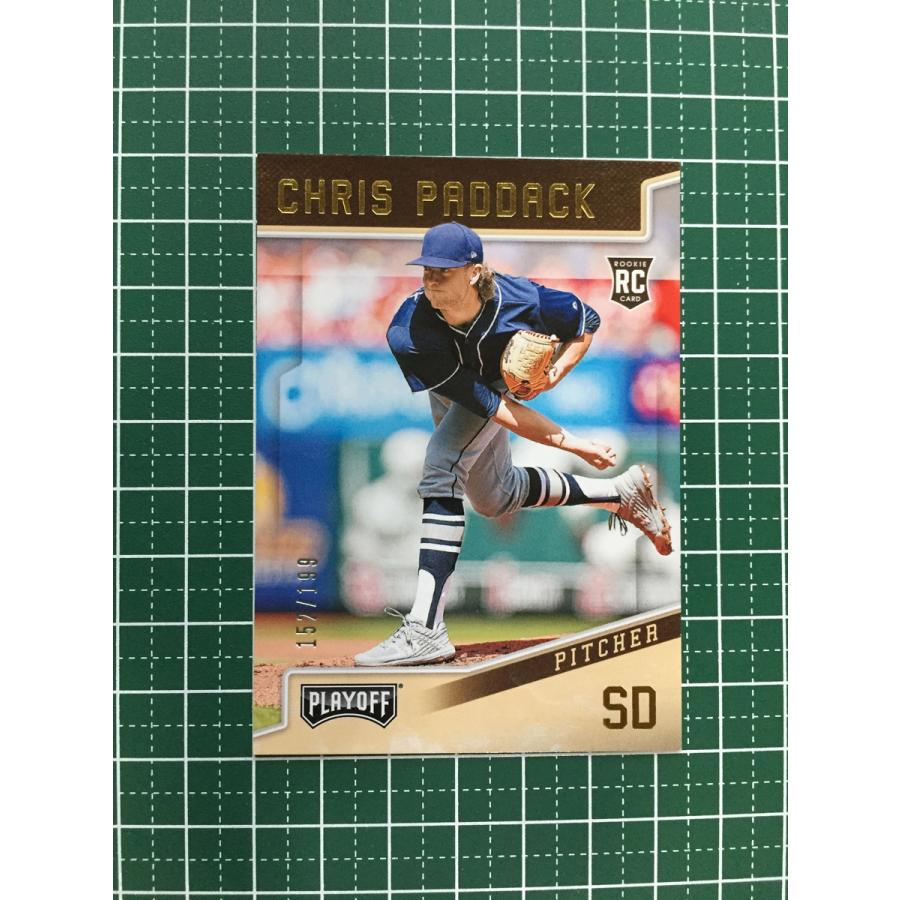 ★PANINI MLB 2019 CHRONICLES #7 CHRIS PADDACK[SAN DIEGO PADRES]ベースカード ...