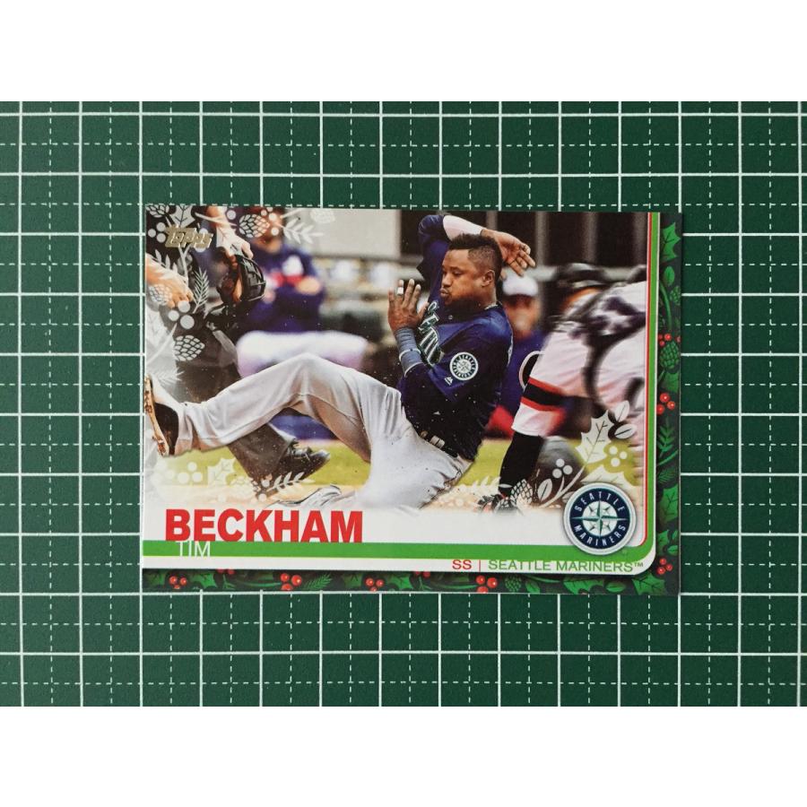★TOPPS MLB 2019 HOLIDAY BASEBALL #HW120 TIM BECKHAM[SEATTLE MARINERS ...
