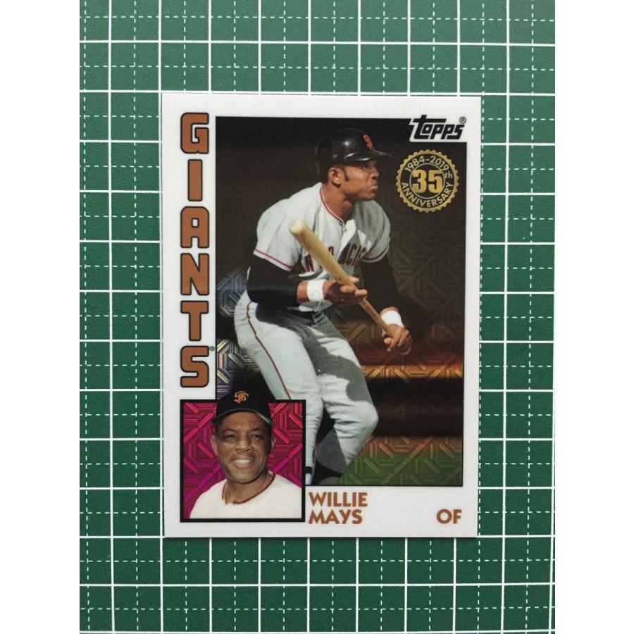★TOPPS MLB 2019 UPDATE SERIES #T84U-36 WILLIE MAYS[SAN FRANCISCO GIANTS ...