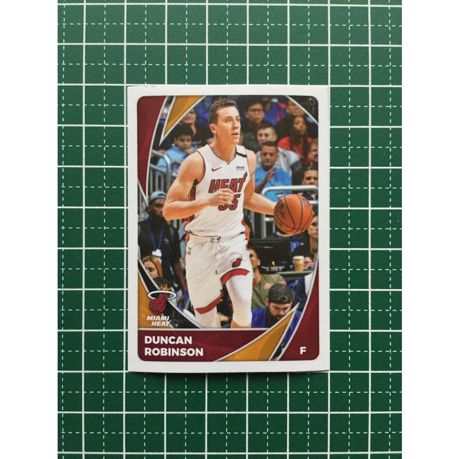 ★PANINI 2020-21 NBA STICKER & CARD COLLECTION #215 DUNCAN ROBINSON ...