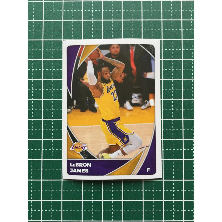 ★PANINI 2020-21 NBA STICKER & CARD COLLECTION #369 LEBRON JAMES[LOS ...