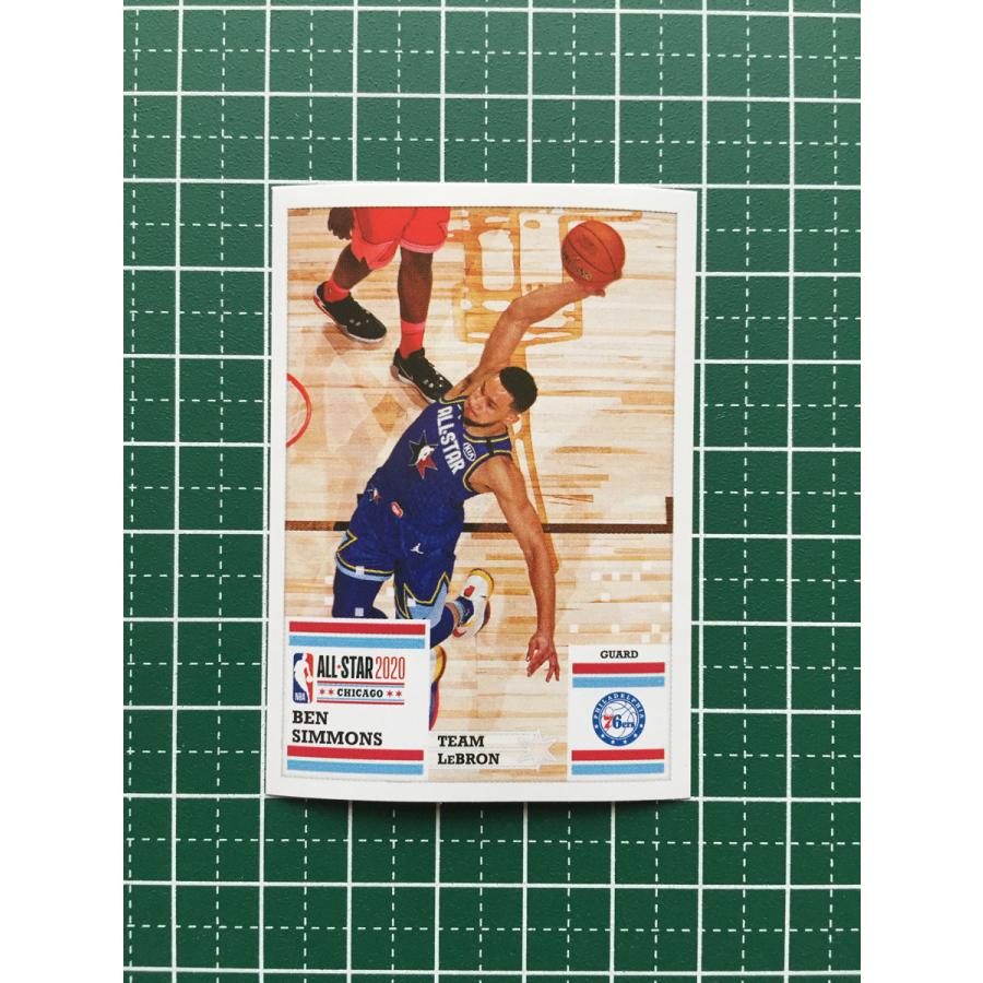 ★PANINI 2020-21 NBA STICKER & CARD COLLECTION #37 BEN SIMMONS[TEAM ...