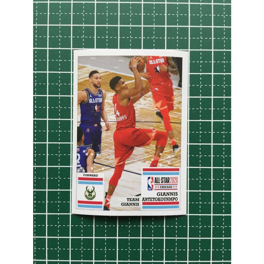 ★PANINI 2020-21 NBA STICKER & CARD COLLECTION #40 GIANNIS ANTETOKOUNMPO ...
