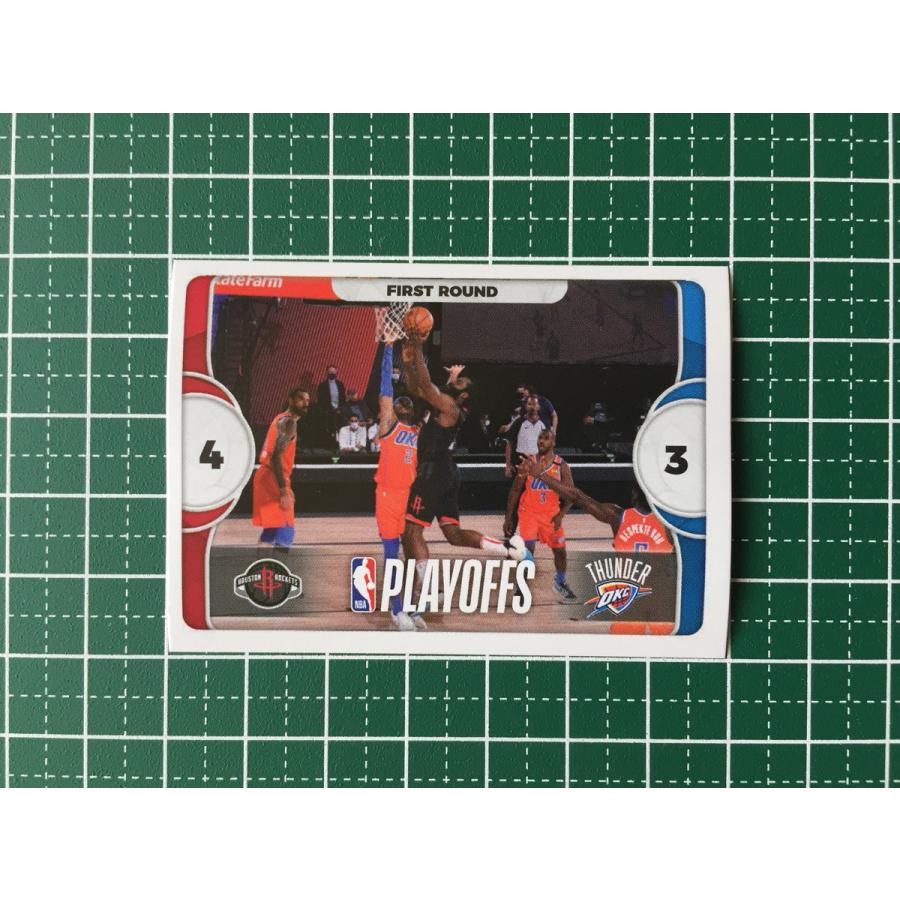 ★PANINI 2020-21 NBA STICKER & CARD COLLECTION #50 HOUSTON ROCKETS vs ...