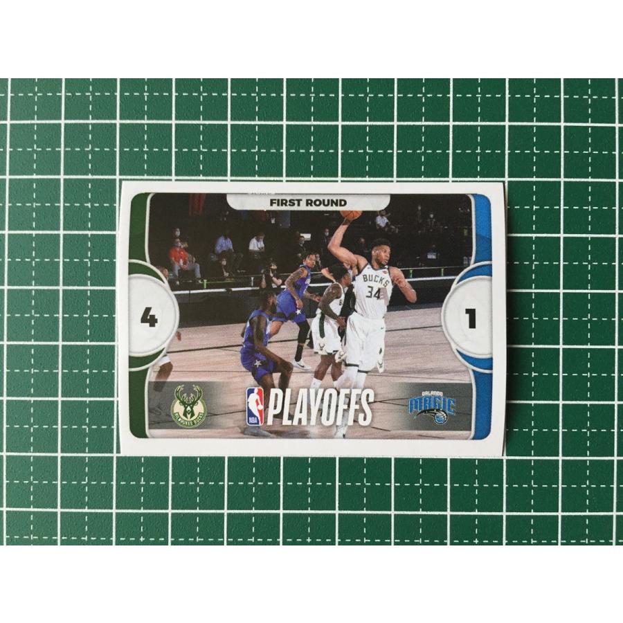 ★PANINI 2020-21 NBA STICKER & CARD COLLECTION #59 MILWAUKEE BUCKS vs ...