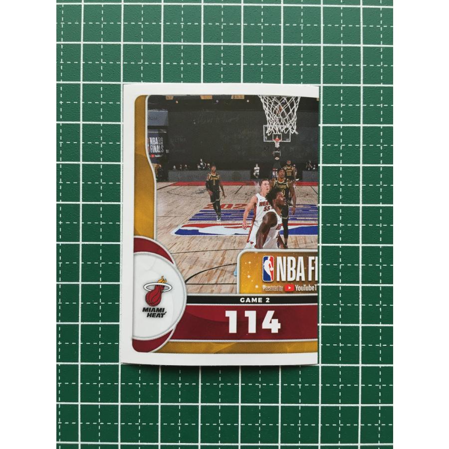 ★PANINI 2020-21 NBA STICKER & CARD COLLECTION #65 LOS ANGELES LAKERS vs ...