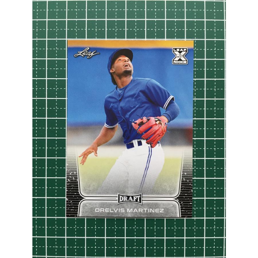 ★LEAF MLB 2020 DRAFT BASEBALL #23 ORELVIS MARTINEZ ベースカード ルーキー「XRC」20 ...