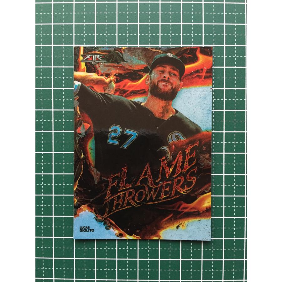 ★TOPPS MLB 2020 FIRE #FT-11 LUCAS GIOLITO[CHICAGO WHITE SOX]インサートカード ...