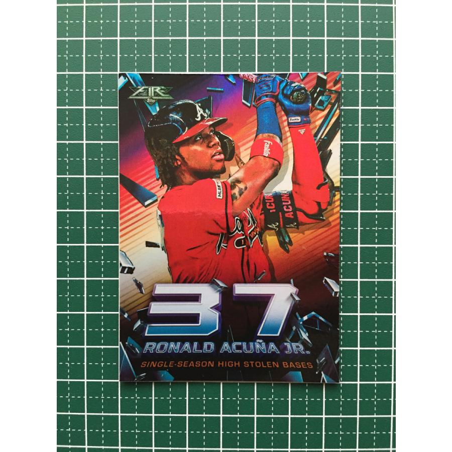 ★TOPPS MLB 2020 FIRE #SS-2 RONALD ACUNA JR.[ATLANTA BRAVES]インサートカード ...