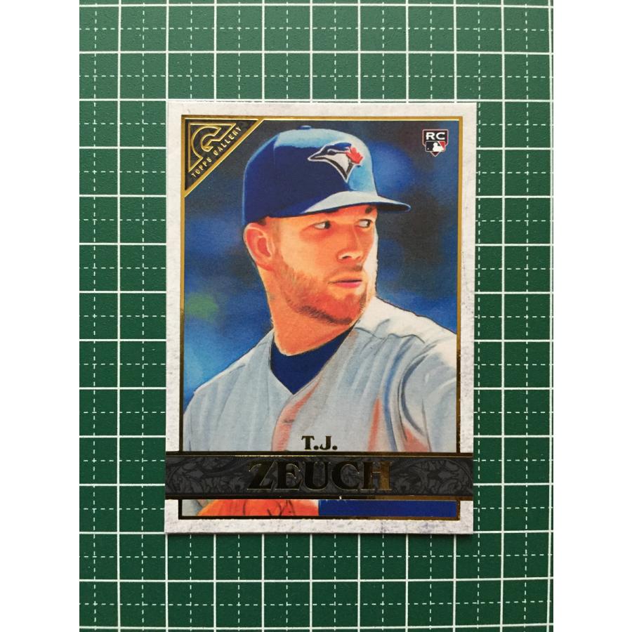 ★TOPPS MLB 2020 GALLERY BASEBALL #143 T.J. ZEUCH[TORONTO BLUE JAYS]ベース ...