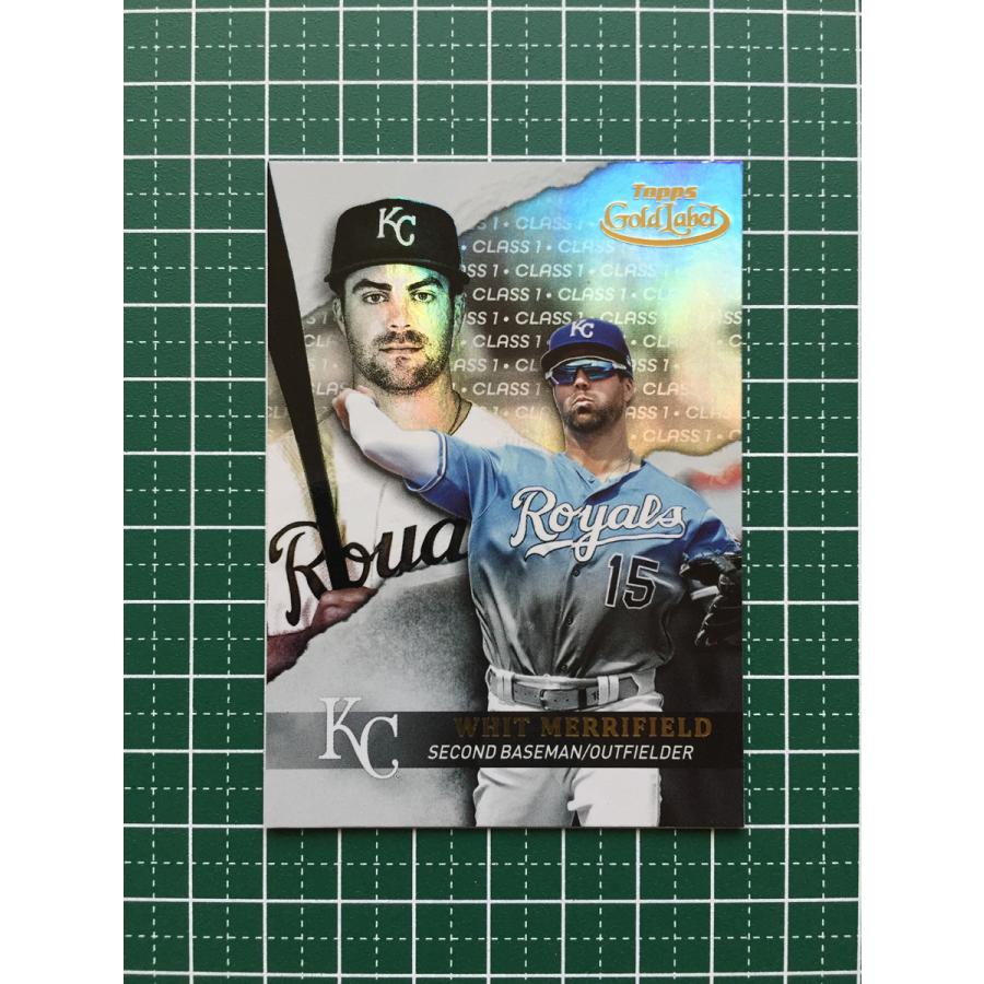 ★TOPPS MLB 2020 GOLD LABEL #46 WHIT MERRIFIELD[KANSAS CITY ROYALS]ベース ...