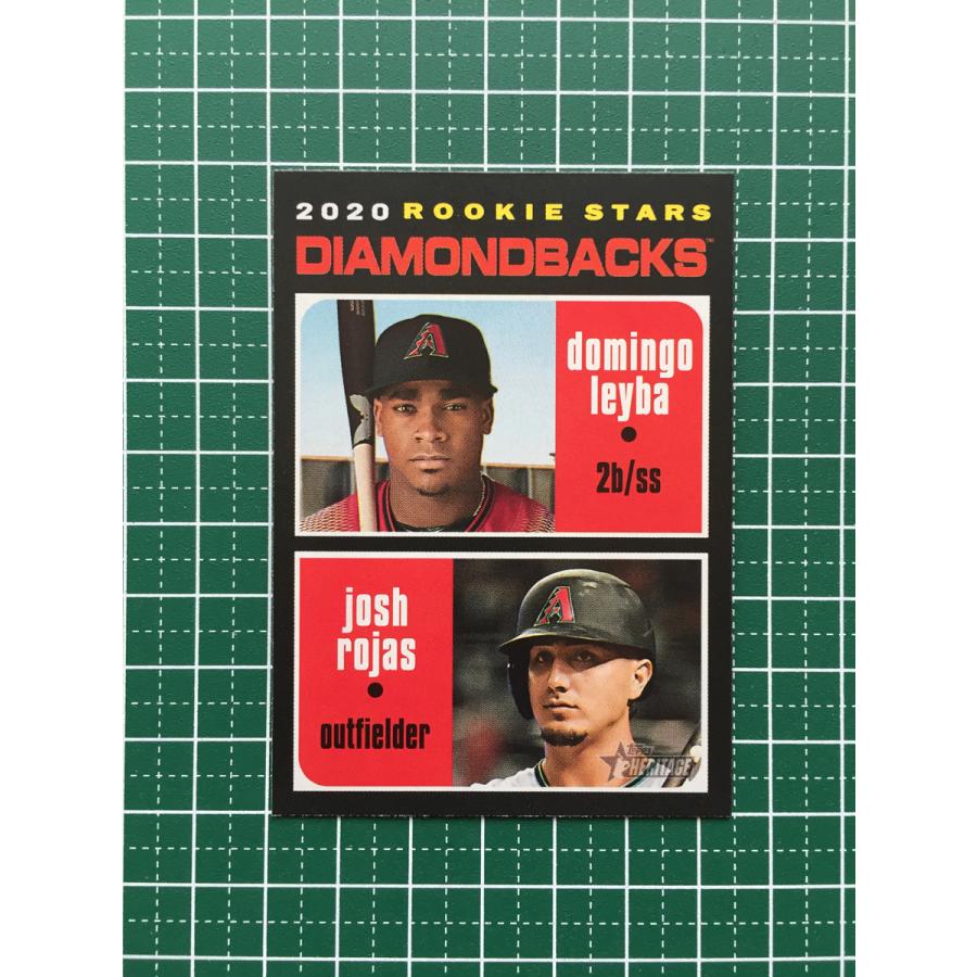 ★TOPPS MLB 2020 HERITAGE #111 DOMINGO LEYBA & JOSH ROJAS[ARIZONA ...