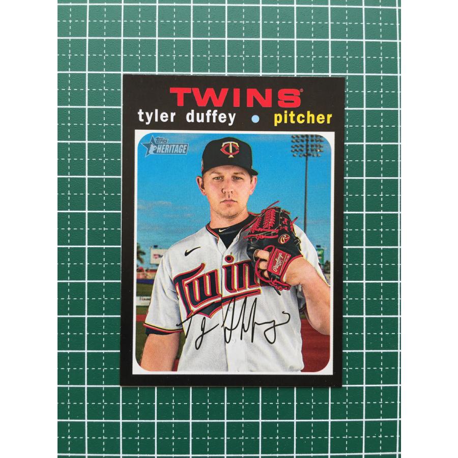 ★TOPPS MLB 2020 HERITAGE HIGH NUMBER #614 TYLER DUFFEY[MINNESOTA TWINS ...