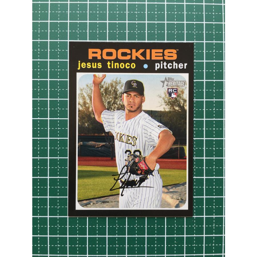 ★TOPPS MLB 2020 HERITAGE HIGH NUMBER #628 ティノコ／JESUS TINOCO[COLORADO ...