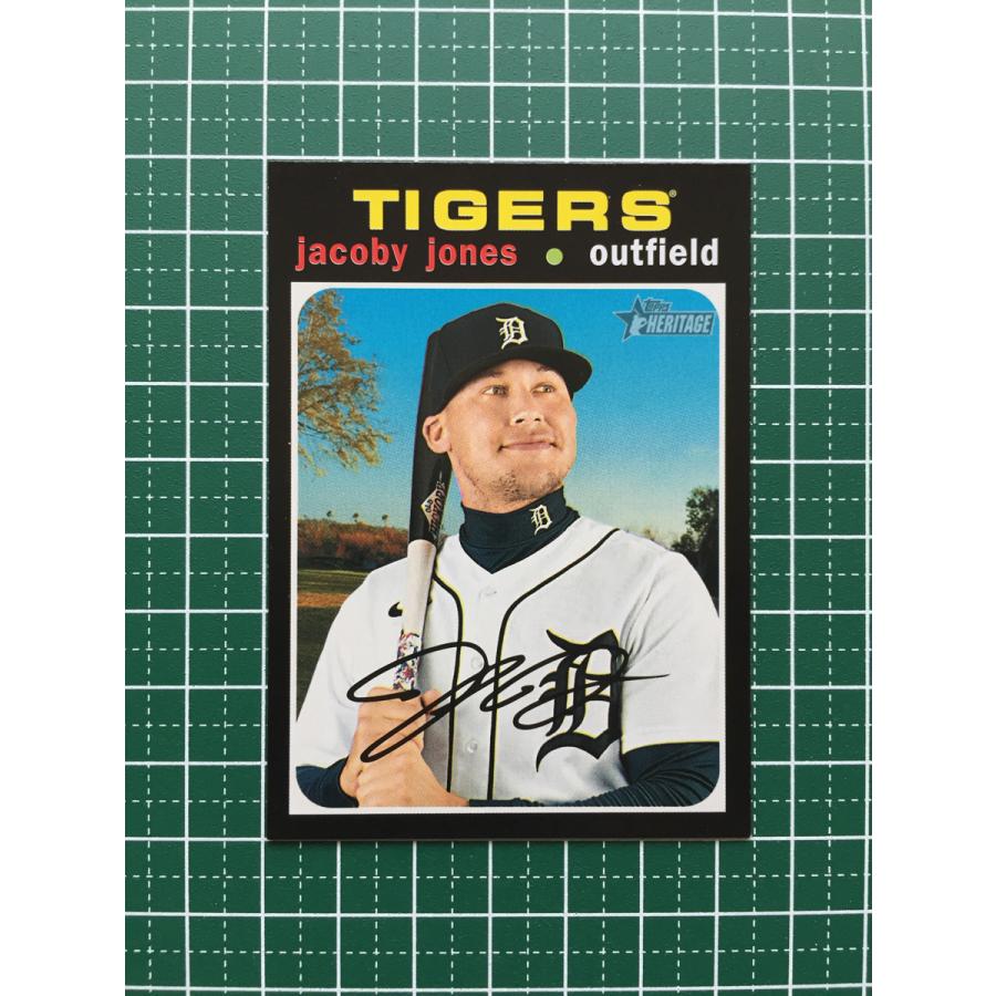 ★TOPPS MLB 2020 HERITAGE HIGH NUMBER #678 JACOBY JONES[DETROIT TIGERS ...