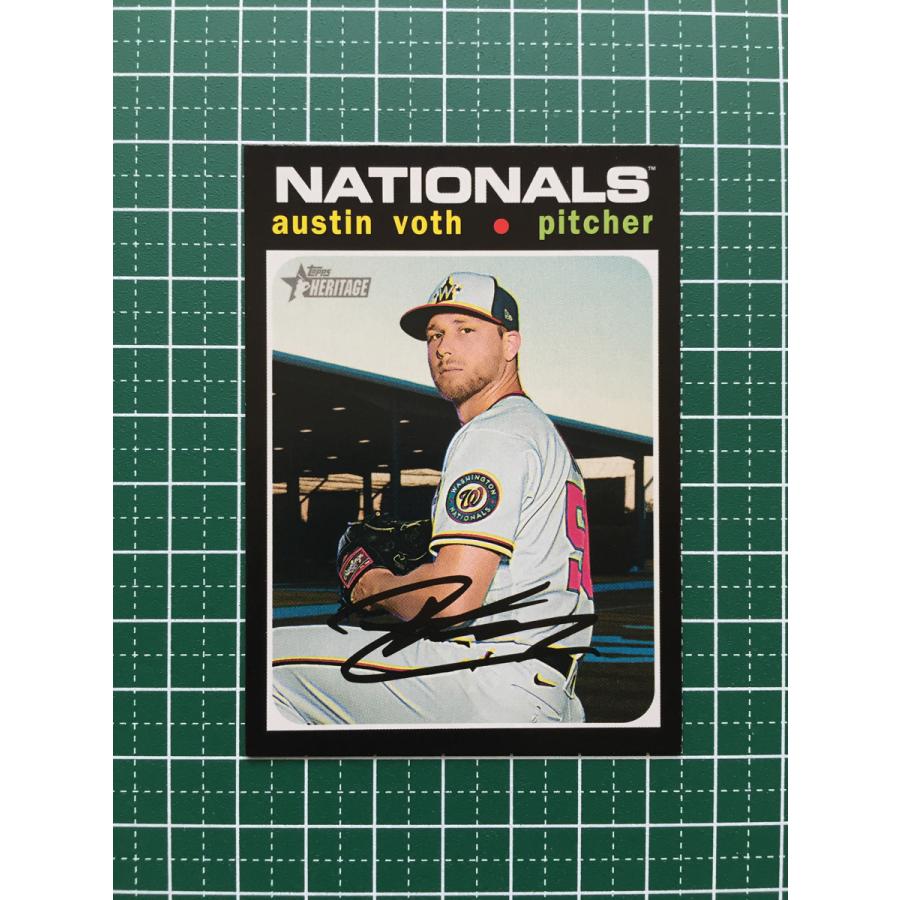 ★TOPPS MLB 2020 HERITAGE HIGH NUMBER #695 オースティン・ボス／AUSTIN VOTH ...