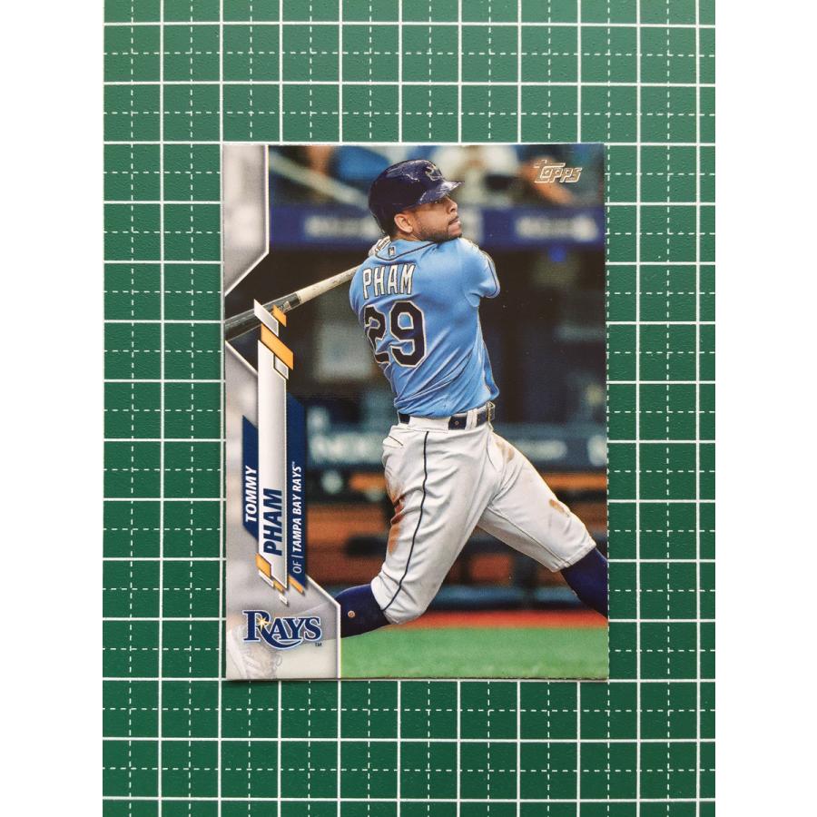 ★TOPPS MLB 2020 SERIES 1 #206 TOMMY PHAM[TAMPA BAY RAYS]ベースカード 20 ...