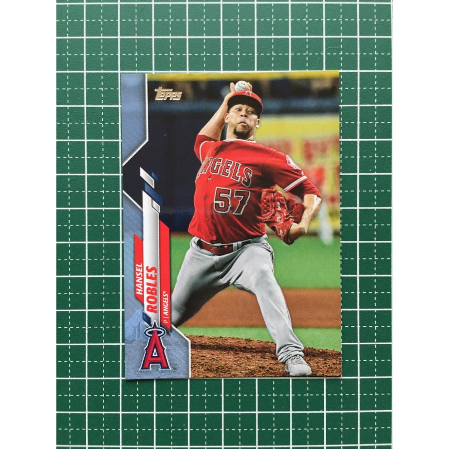 ★TOPPS MLB 2020 SERIES 1 #339 HANSEL ROBLES[LOS ANGELES ANGELS] 50枚限定 ...