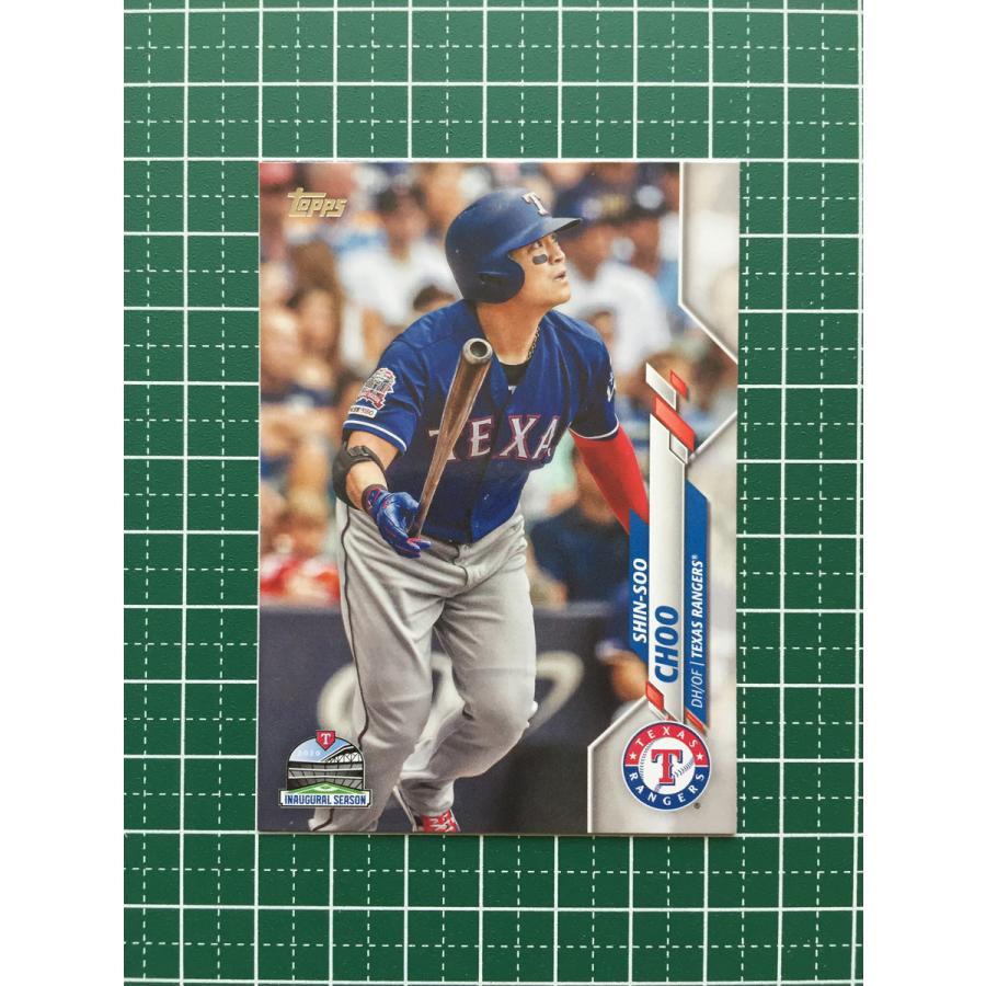 ★TOPPS MLB 2020 SERIES 2 #518 秋信守／SHIN-SOO CHOO[TEXAS RANGERS]ベースカード「BASE」★ : カードショップ テソーロ ヤフー店 ...
