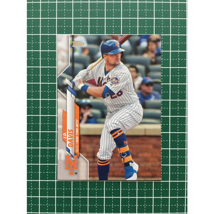 ★TOPPS MLB 2020 SERIES 2 #522 J.D.デービス／J.D. DAVIS[NEW YORK METS／埼玉西武ライオンズ]ベースカード 20★ : カードショップ テ ...