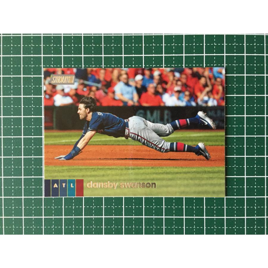 ★TOPPS MLB 2020 STADIUM CLUB #280 DANSBY SWANSON[ATLANTA BRAVES]ベースカード ...