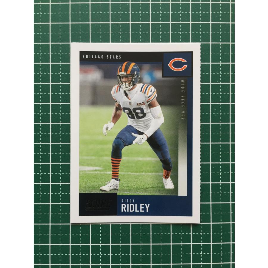 ★PANINI 2020 NFL SCORE FOOTBALL #205 RILEY RIDLEY[CHICAGO BEARS]ベースカード ...