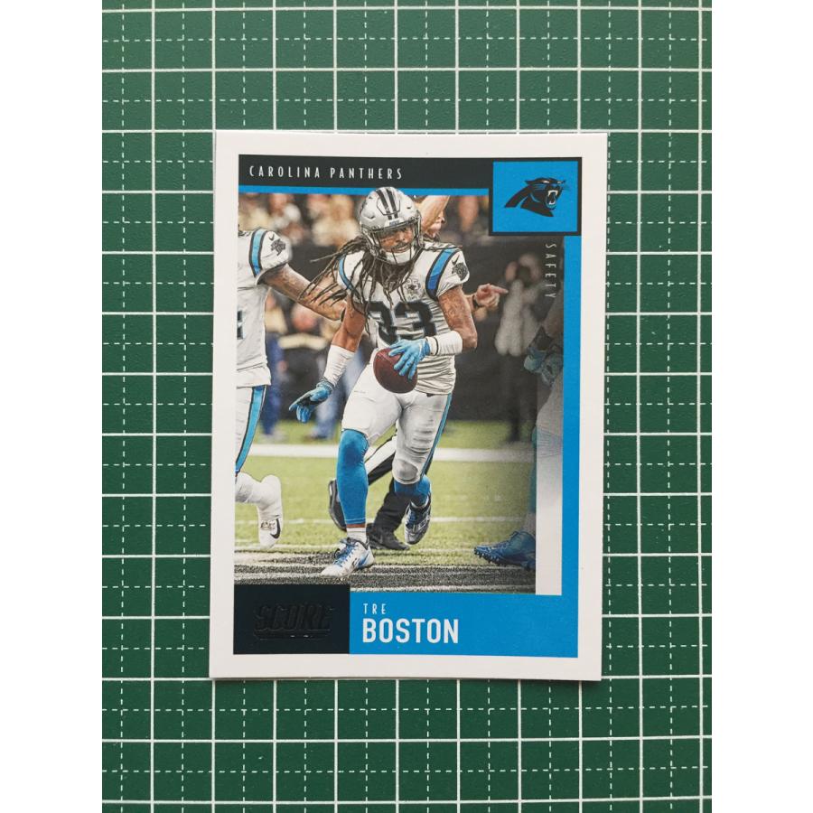★PANINI 2020 NFL SCORE FOOTBALL #265 TRE BOSTON[CAROLINA PANTHERS]ベース ...