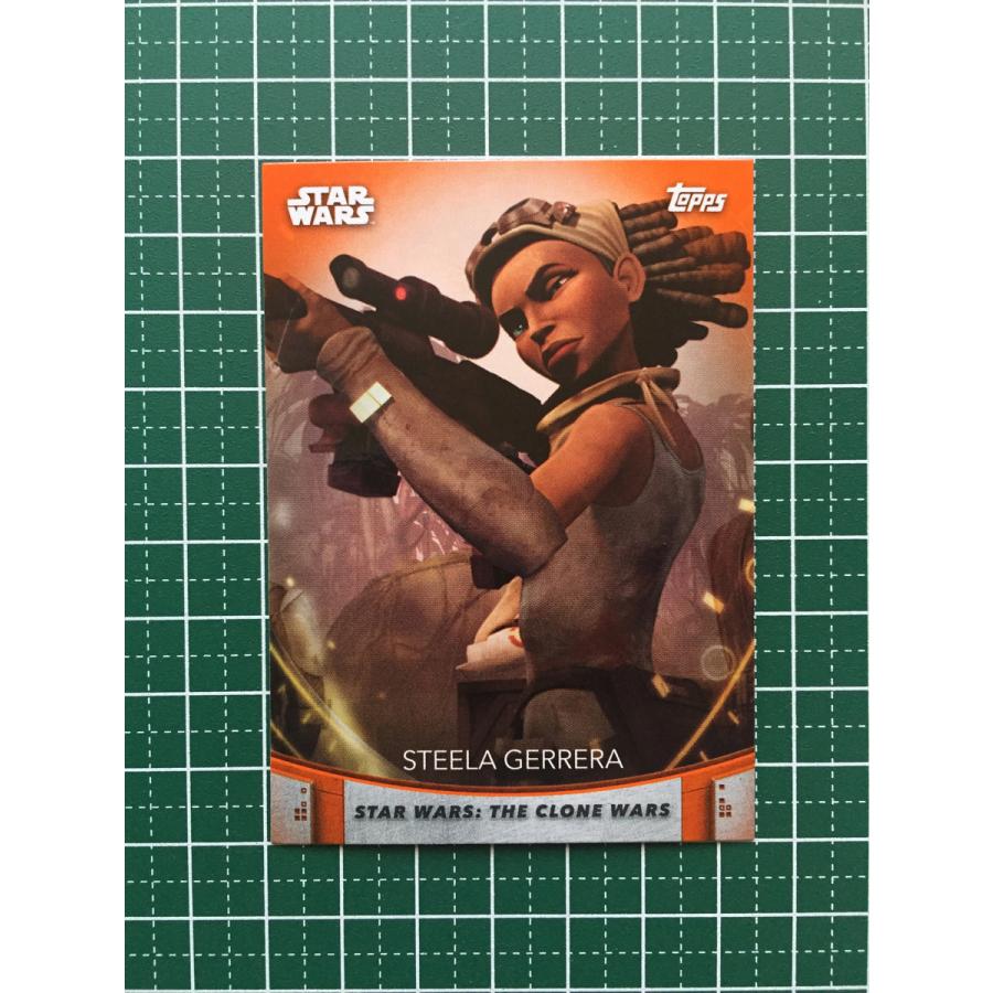 ★TOPPS STAR WARS 2020 WOMEN OF #82 STEELA GERRERA[THE CLONE WARS]ベースカード ...