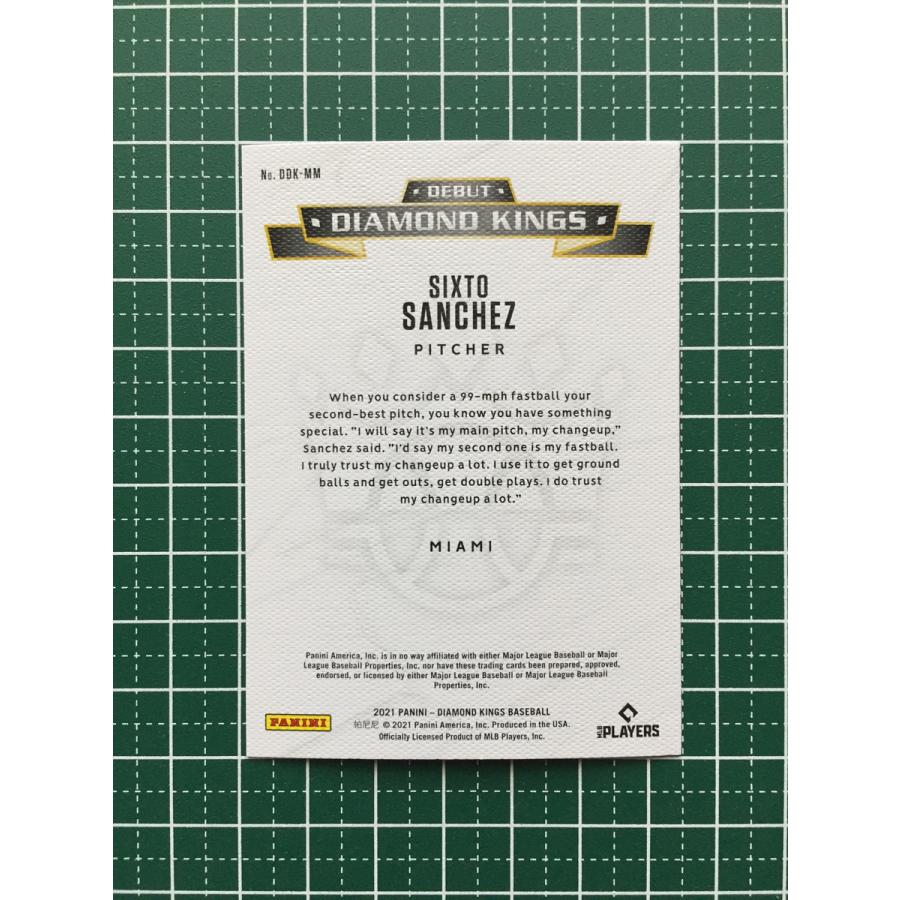 ★PANINI MLB 2021 DIAMOND KINGS #DDK-MM SIXTO SANCHEZ[MIAMI MARLINS ...