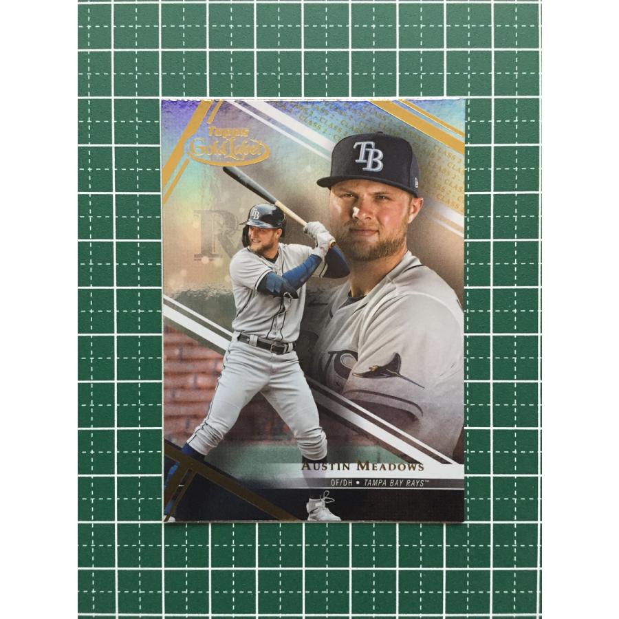 ★TOPPS MLB 2021 GOLD LABEL #23 AUSTIN MEADOWS[TAMPA BAY RAYS]ベースカード ...