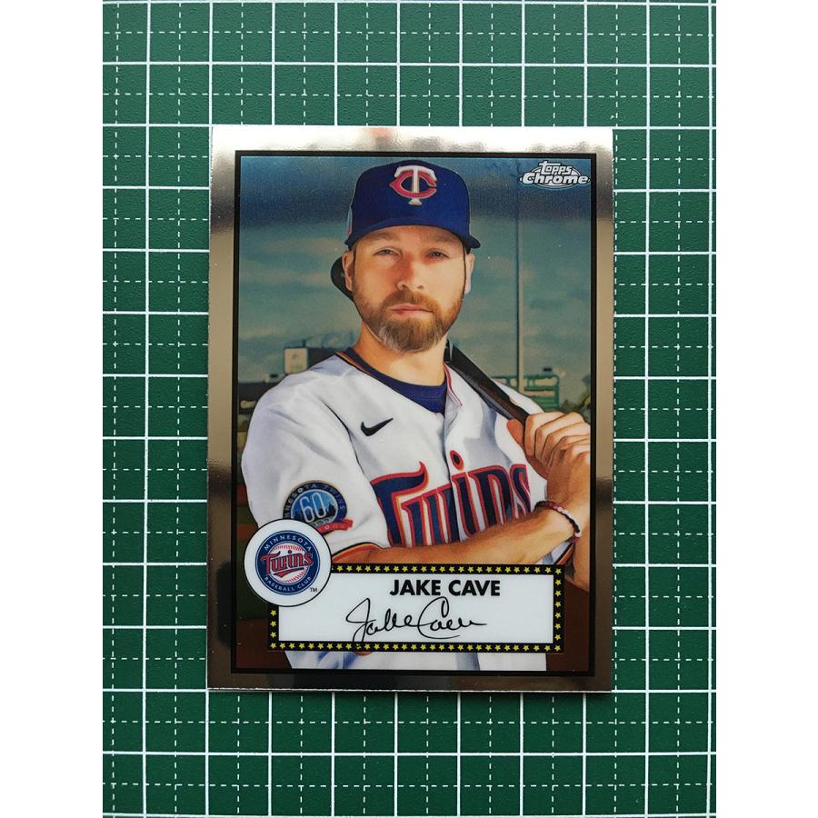 ★TOPPS CHROME MLB 2021 PLATINUM ANNIVERSARY #345 JAKE CAVE[MINNESOTA ...