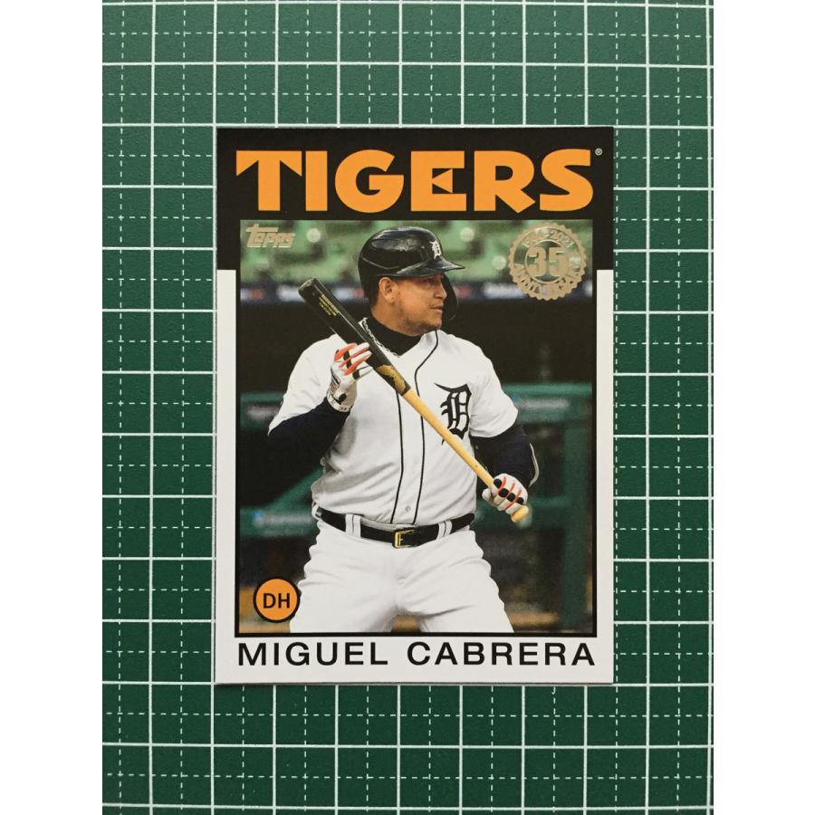 ★TOPPS MLB 2021 SERIES 1 #86B-26 MIGUEL CABRERA[DETROIT TIGERS]インサートカード「1986 TOPPS BASEBALL 35th ...