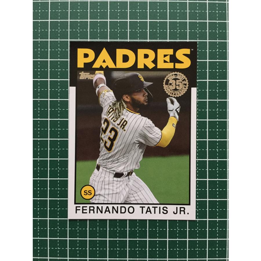 ★TOPPS MLB 2021 SERIES 1 #86B-100 FERNANDO TATIS JR.[SAN DIEGO PADRES]インサートカード「1986 BASEBALL ...