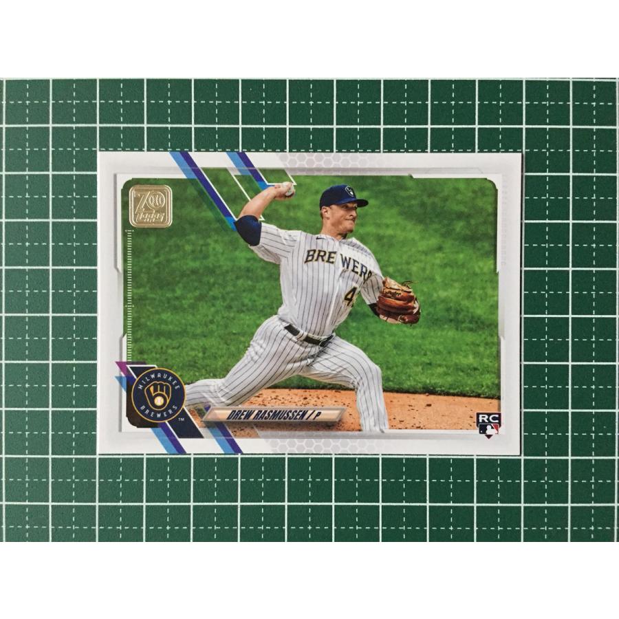 ★TOPPS MLB 2021 SERIES 2 #377 DREW RASMUSSEN[MILWAUKEE BREWERS]ベースカード ...