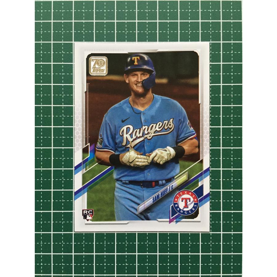 ★TOPPS MLB 2021 SERIES 2 #654 SAM HUFF[TEXAS RANGERS]ベースカード ルーキー RC ...